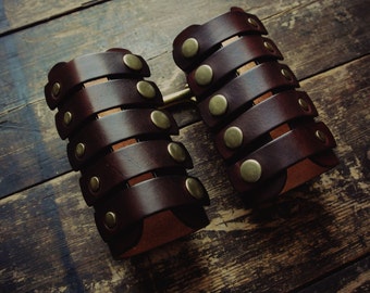 Unique leather gauntlets related items | Etsy