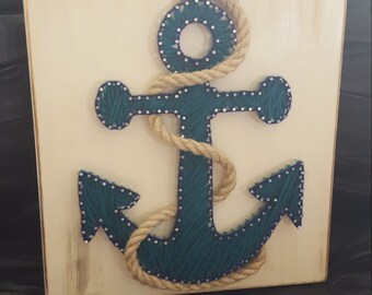 Captain America Shield String Art by Kristiestringart on Etsy