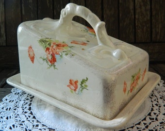 Antique cheese dish | Etsy