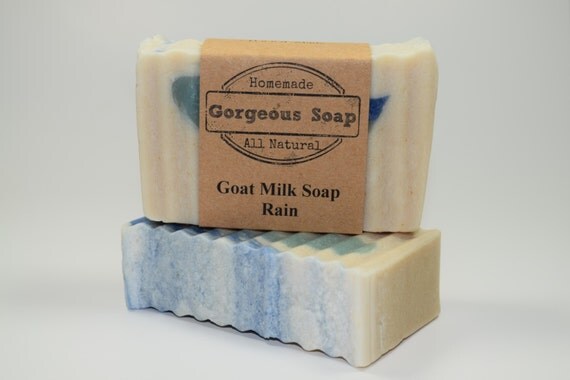 Rain Goat Milk Soap All Natural Soap Handmade Soap