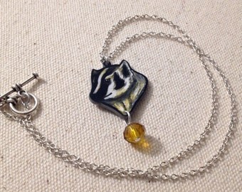 Badger charm | Etsy