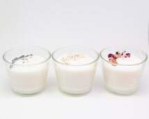 Unique candles with message related items | Etsy