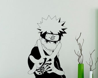 Naruto decal | Etsy
