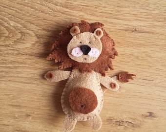 Felt lion pattern | Etsy