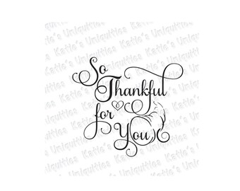 Cursive thank you | Etsy