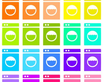 Machine sticker | Etsy