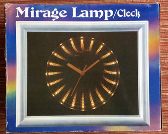 Illuminated clock | Etsy