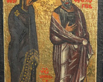 Abstract virgin mary | Etsy