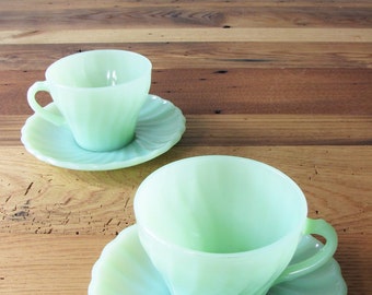 Unique jadeite cup related items | Etsy