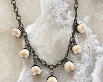 Baby Tooth Necklace Jewelry Teeth Sterling Silver Personalized