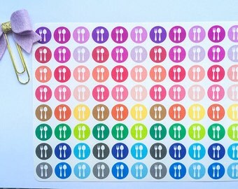 Dinner stickers | Etsy