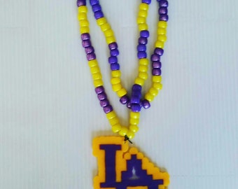 Lakers necklace | Etsy