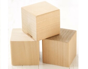 Unfinished wood blocks | Etsy