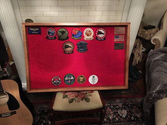 Patch Display / Military Shadow Box