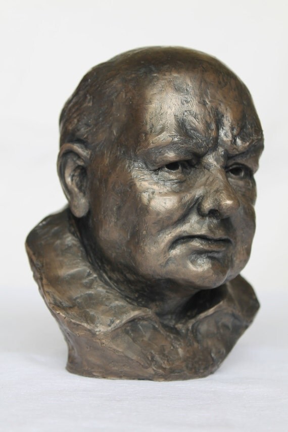 Winston Churchill Bust limited edition of 70