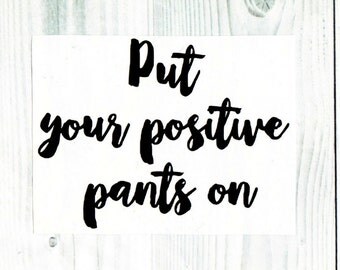 Positive pants | Etsy