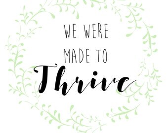 Made to thrive | Etsy