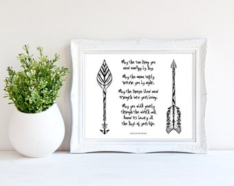 Apache blessing | Etsy