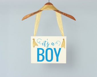 Unique baby boy sign related items | Etsy