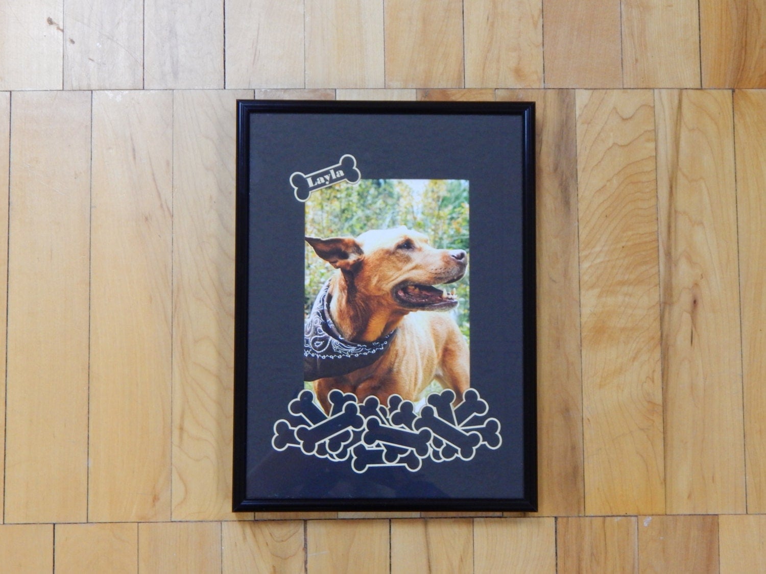 Custom Personalized Dog Photo Frame