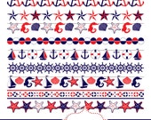 Clip art Digital Papers Printables Borders by MissAngelClipArt