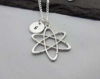 Atom necklace | Etsy