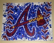 Unique atlanta braves art related items | Etsy
