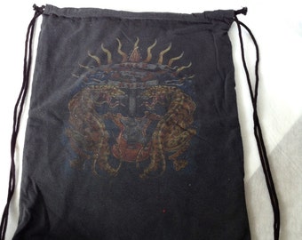 Drawstring backpack | Etsy