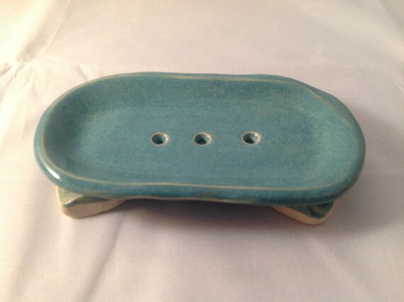 Handmade Clay Soap Dish by StudioCPottery on Etsy