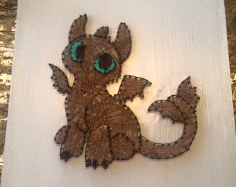 Dragon string art | Etsy