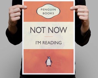 Reading poster | Etsy