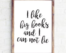 Unique library wall art related items | Etsy