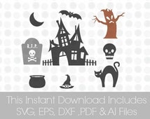 Popular items for happy halloween svg on Etsy