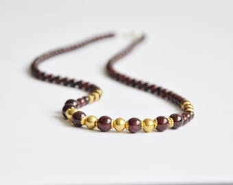 Burgundy gemstone | Etsy