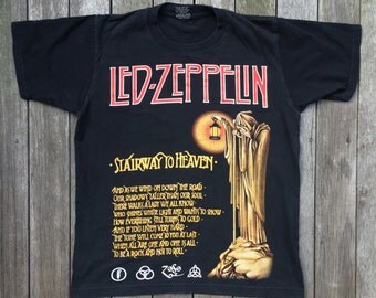 Unique led zeppelin shirt related items | Etsy