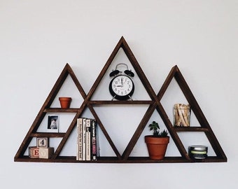 Geometric shelf | Etsy