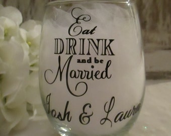 Unique eat drink love art related items | Etsy