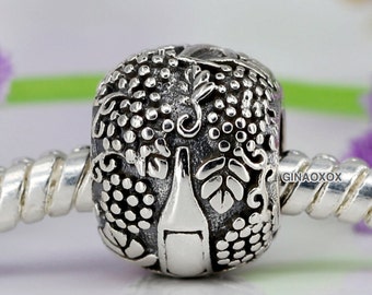 Pandora wine charm | Etsy