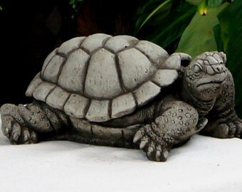 Concrete turtle | Etsy