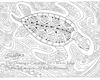 A3 coloring page | Etsy