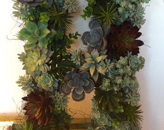 Succulent letter | Etsy