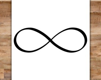 Infinity car decal | Etsy