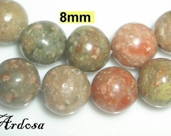 Olive green stone | Etsy