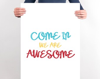 Printable Teacher Art Print Poster Classroom Rules Classroom