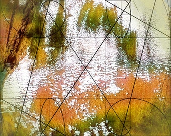 Abstract string art | Etsy