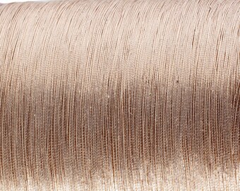 Rose gold yarn | Etsy