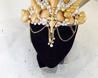 Shell crown | Etsy