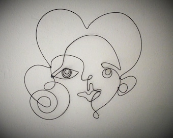 Picasso line drawing | Etsy