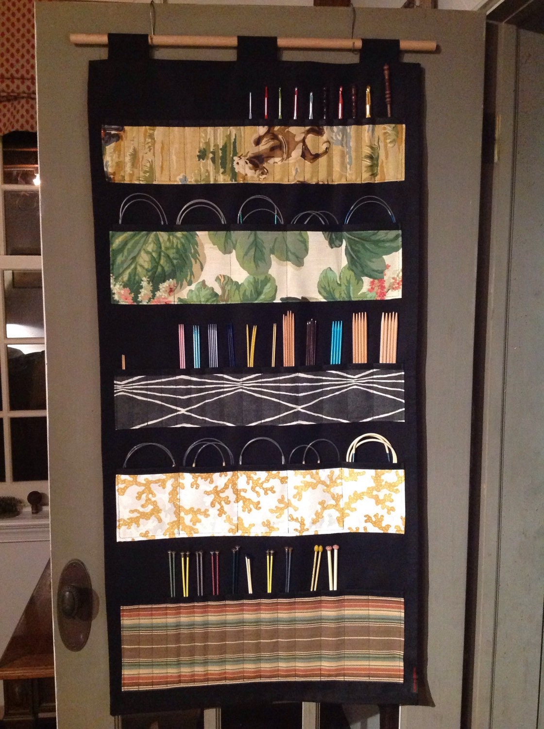 Hanging Needle Case Organizer in stock ready to ship keeps