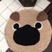 Crochet Pug rug